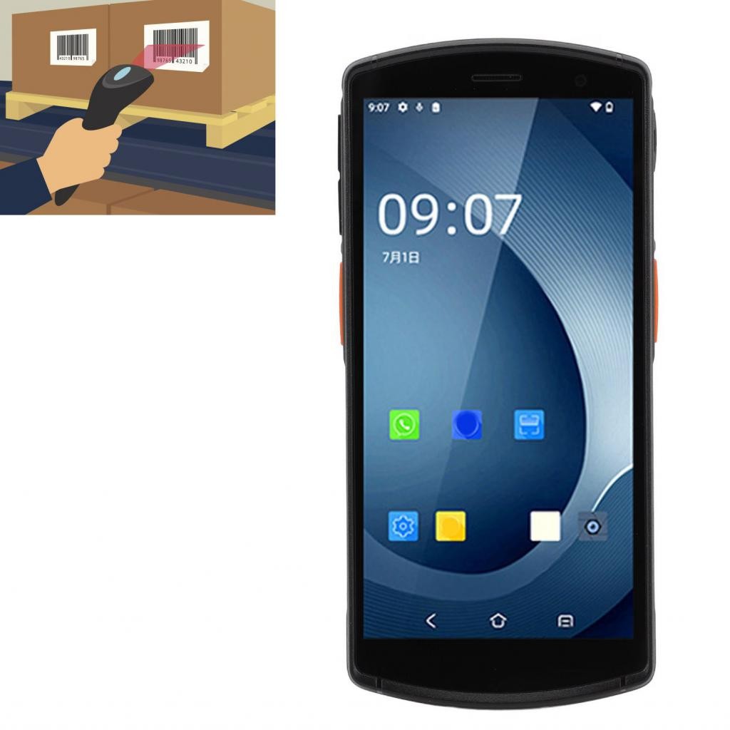 Data Terminal Collector Handheld Barcode Scanner Support 1D 2D NFC for ...