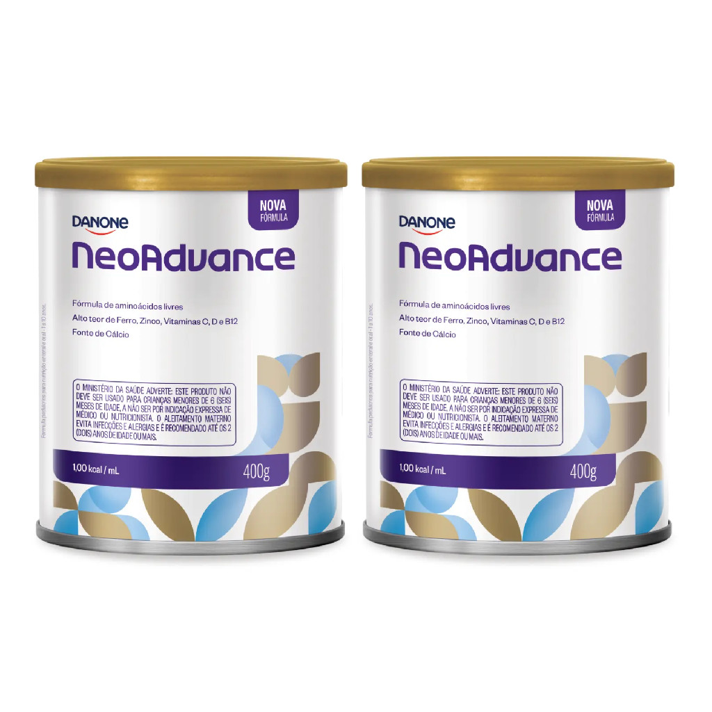 Neo Advance Danone Vitamina D, B12 e C Fonte de Cálcio Fórmula Infantil ...