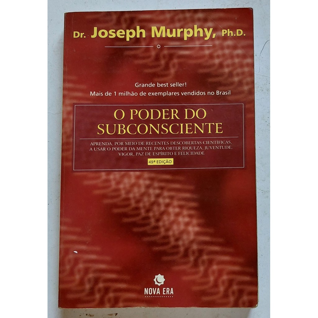 O Poder Do Subconsciente de Joseph Murphy | Shopee Brasil