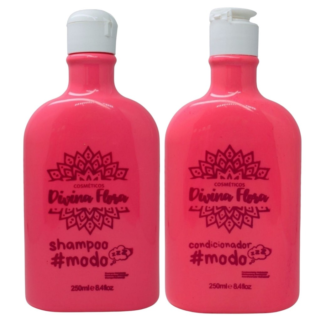 Kit Divina Flora Modo ZZZ Shampoo + Condicionador 250ml | Shopee Brasil