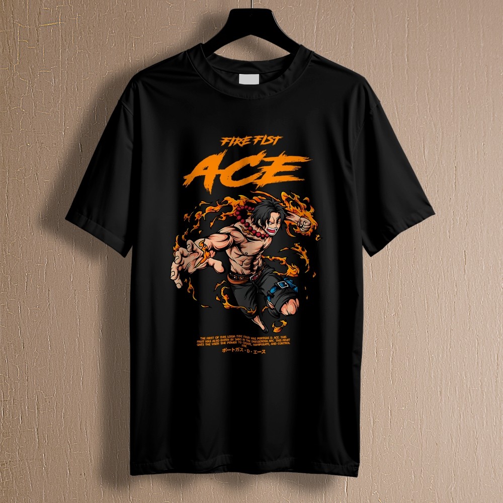 Camisa Camiseta Anime Piece Ace Frank Robin Luffy REF 2786 Fluxo Geek ...