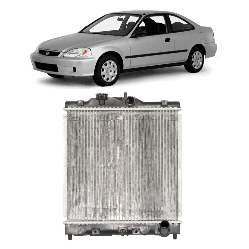 RADIADOR PARA CIVIC 1.6 MANUAL 1992 1993 A 2000 VISCONDE CD MATRIZ | Shopee Brasil