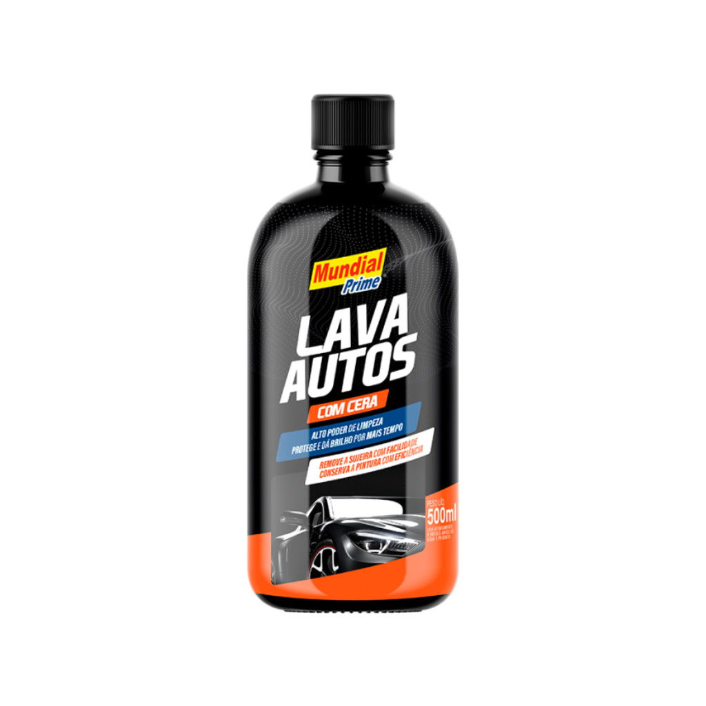 Lava Autos Com Cera Concentrado 500ml Mundial Prime | Shopee Brasil