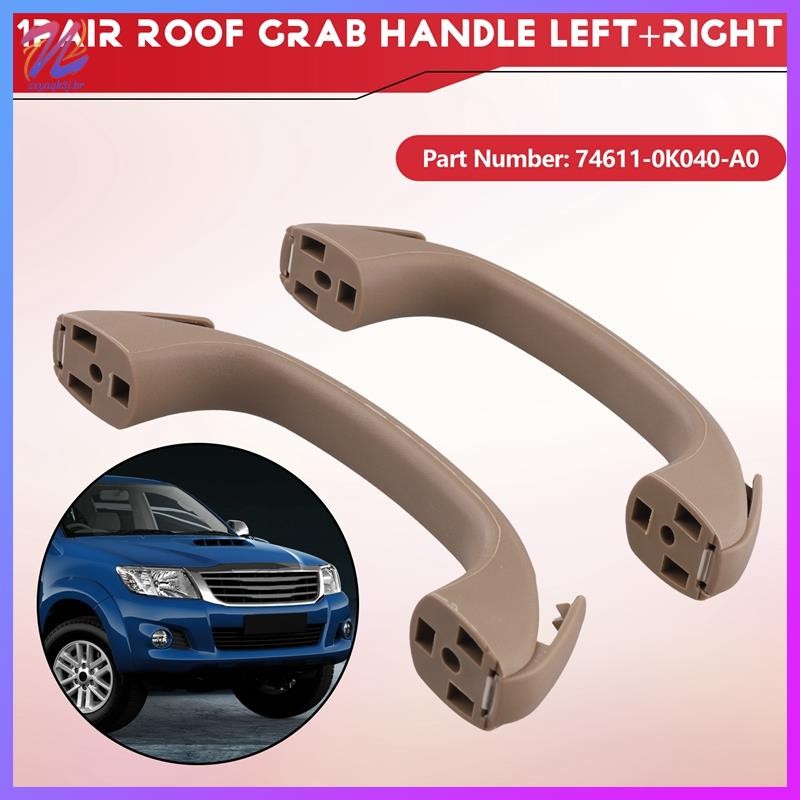 1 Par De Alça De Teto Para Captador Toyota Hilux Vigo SR 2004-2015 ...