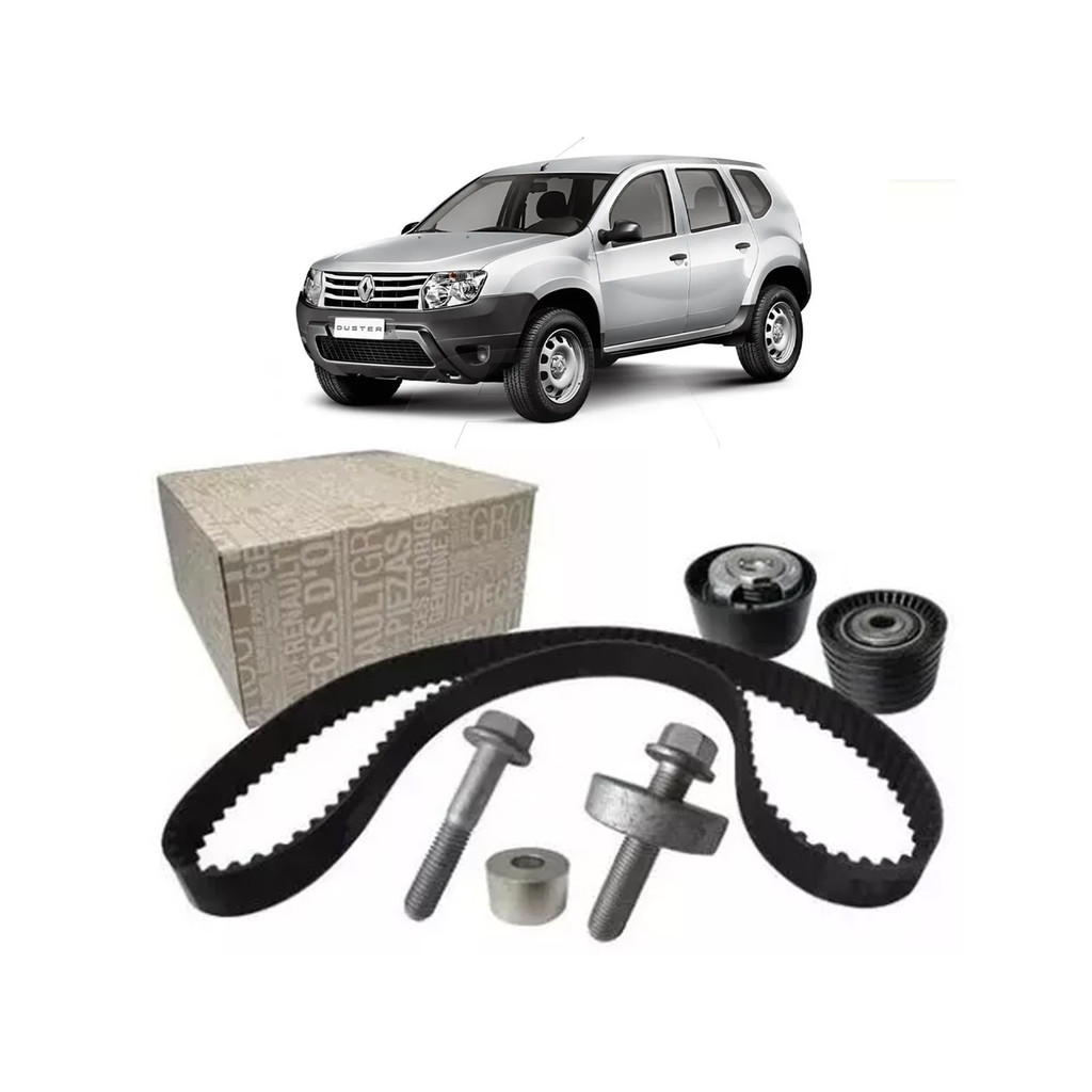 Kit Correia Dentada Original Renault - Oroch 2001 a 2020 130C17529R ...