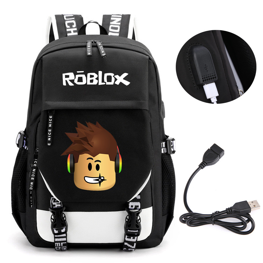 roblox anime USB mochila escolar infantil 43cm moda menino menina ...