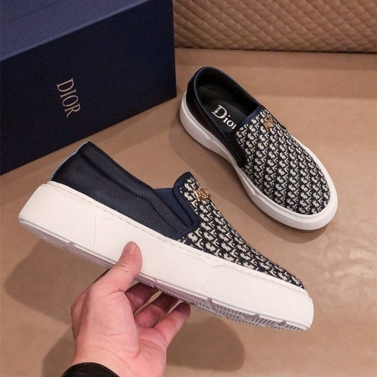 DIOR2024 Novos Homens Casuais Tênis Simples Tênis Tênis TYEW LVFL ...