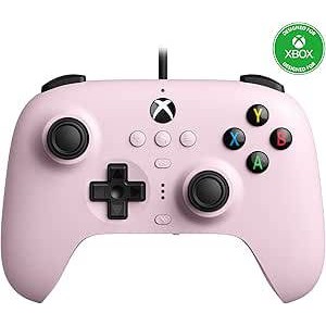 Controle 8bitdo Ultimate Wired Controller para Xbox - Rosa | Shopee Brasil