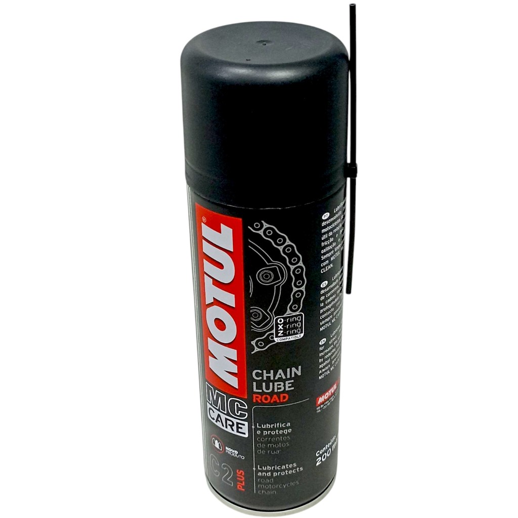 Graxa Lubrificante Corrente Motul Chain Lube Road 200ml | Shopee Brasil