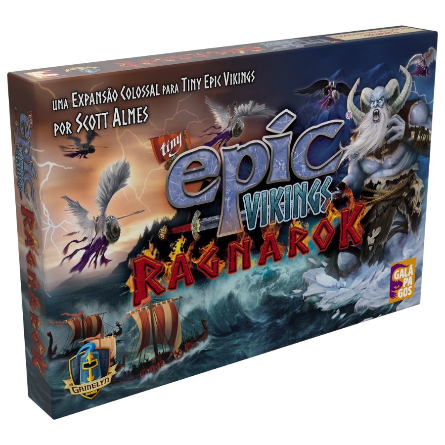 Tiny Epic Vikings: Ragnarok (Expansão) Jogo de Tabuleiro Pt Br | Shopee ...