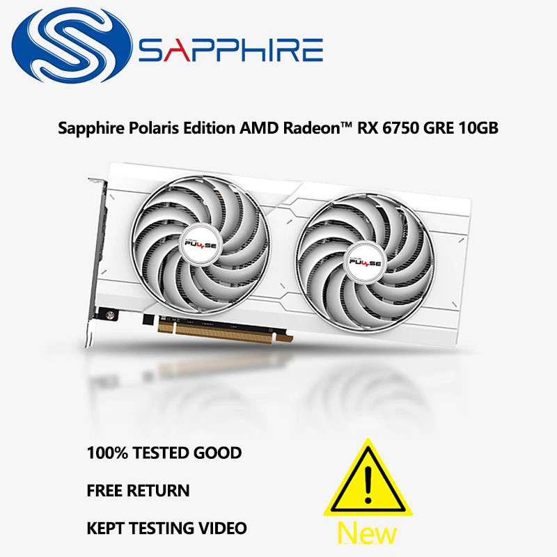 Nova placa gráfica SAPPHIRE Radeon RX 6750 GRE 10GB GDDR6 | Shopee Brasil