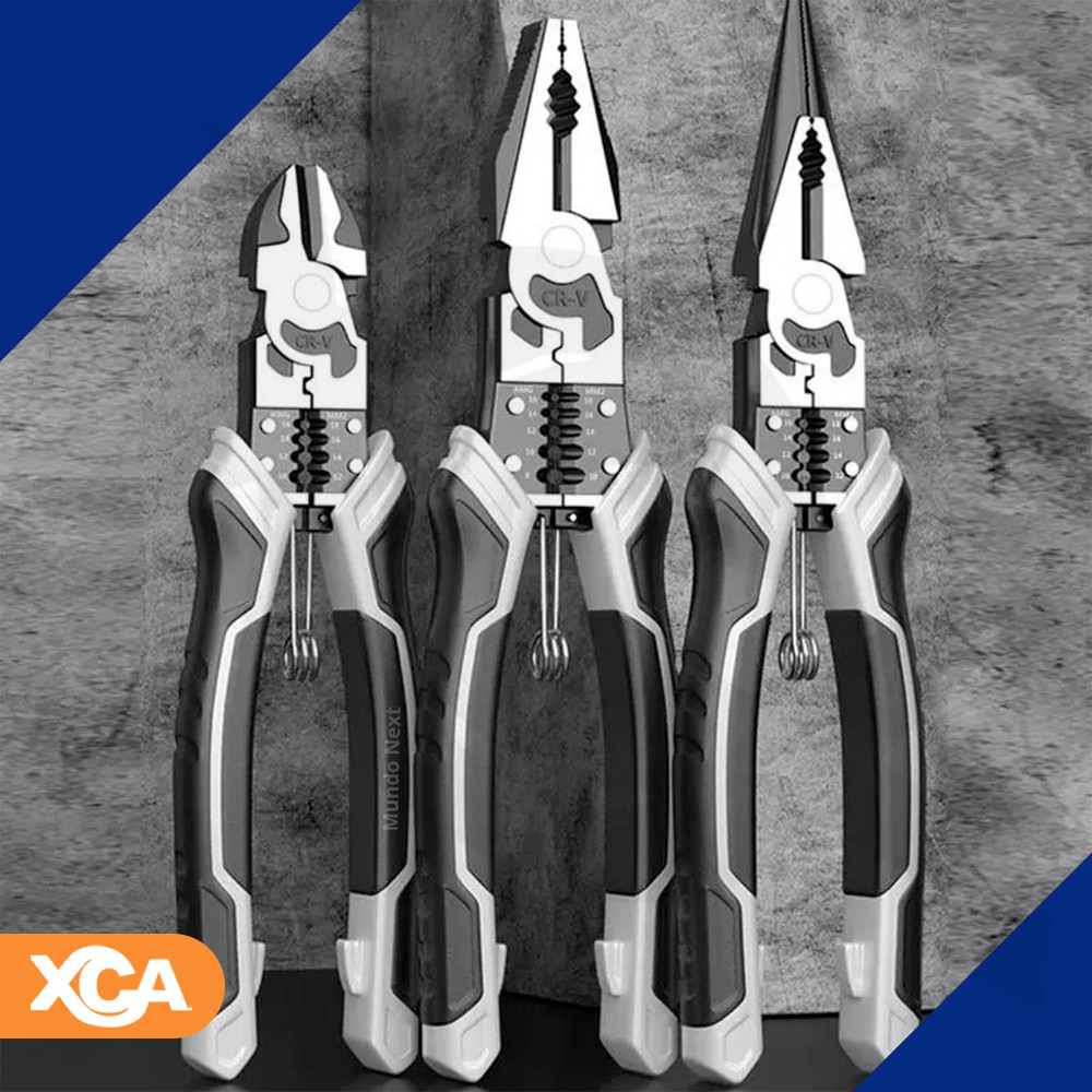 Alicate Universal Multifuncional Eletricista Profissional Diagonal Heavy Agulha Ferramentas ...