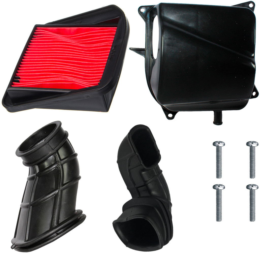 Condutor carburador com tampa da caixa do filtro de ar CG125 Fan Titan 2000 a 2008 com parafusos ...