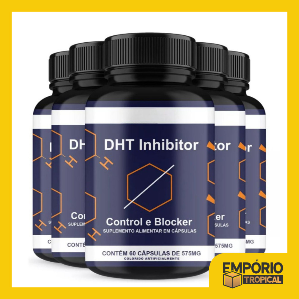 3 Dht Inibidor 60 Cápsulas - Envio Rápido | Shopee Brasil