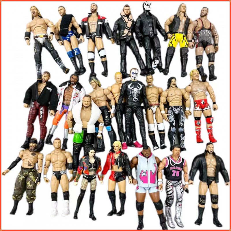 Aew Wrestler figura modelo 6-7 Polegada figura de ação brinquedo ...