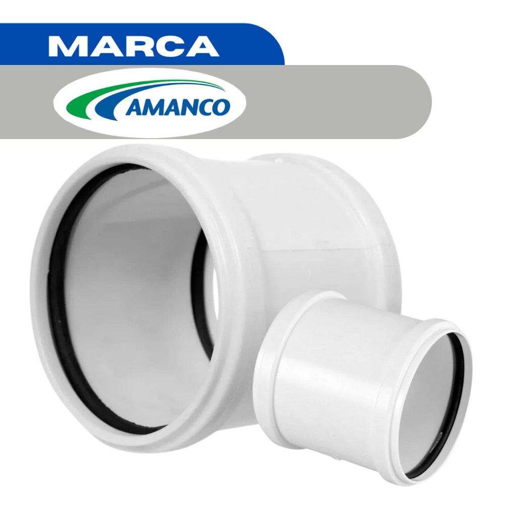 Luva De Correr Esgoto Com Anel Vedação Série Normal 100mm | Shopee Brasil