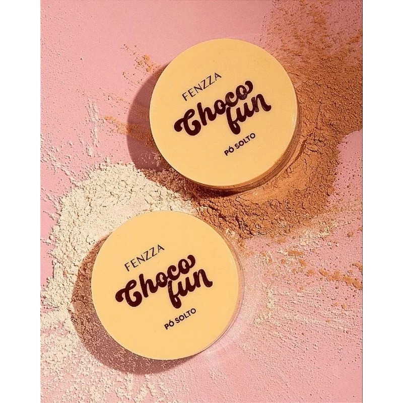 Po Solto Facial Choco Fun Fenzza - 15g | Shopee Brasil