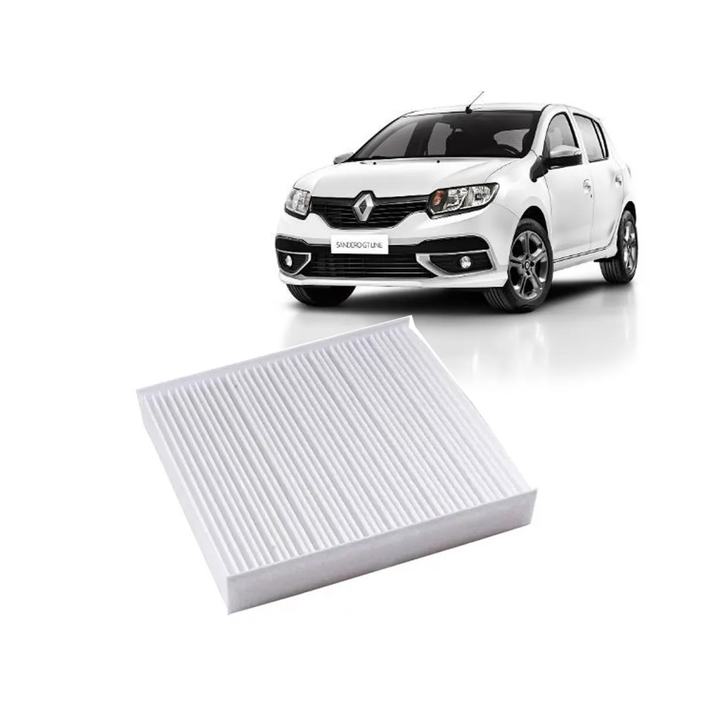 Filtro Ar Condicionado Original Renault - 272773277r Logan 2002 a 2013 ...