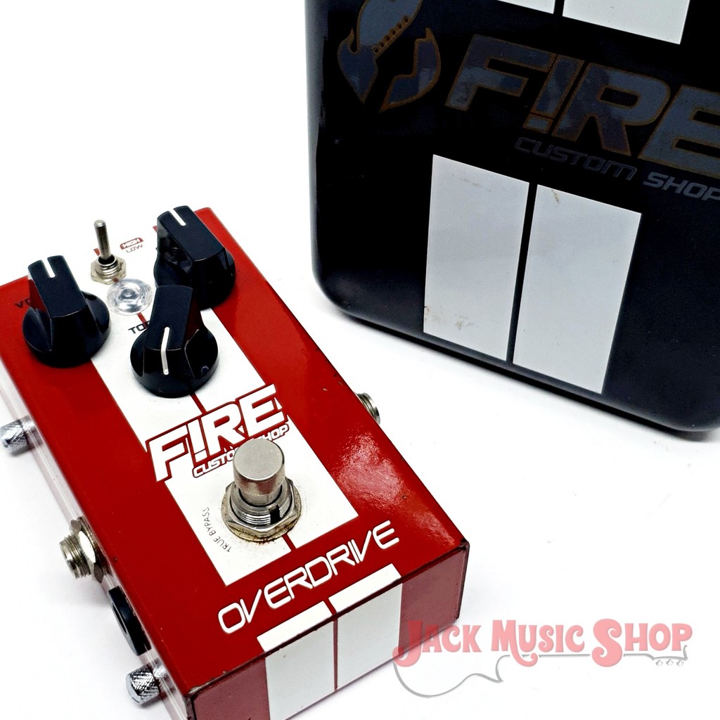 Pedal de Efeito Fire Overdrive (Usado) | Shopee Brasil