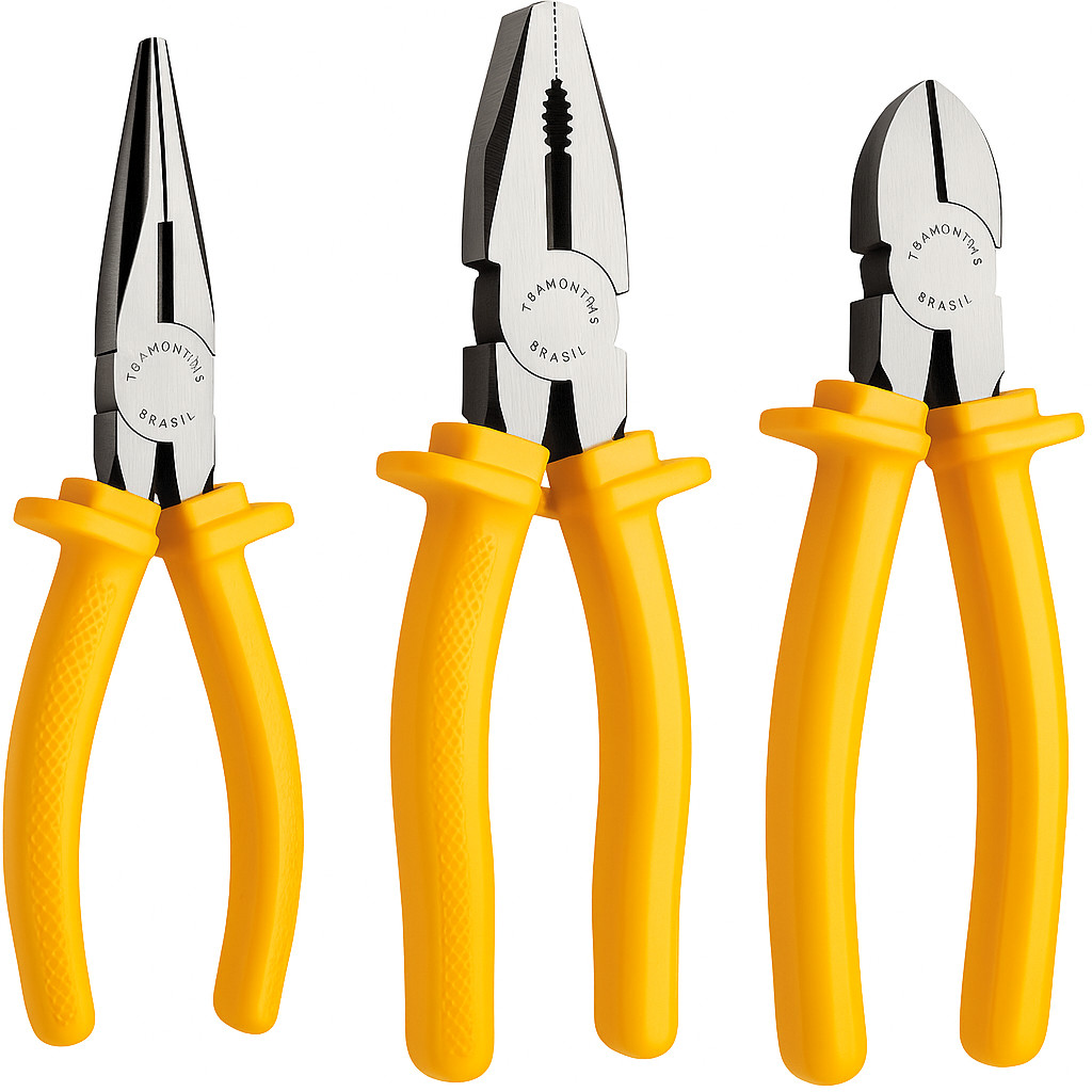 Kit Alicate Tramontina MASTER com Alicate de Bico 6", Alicate Universal ...