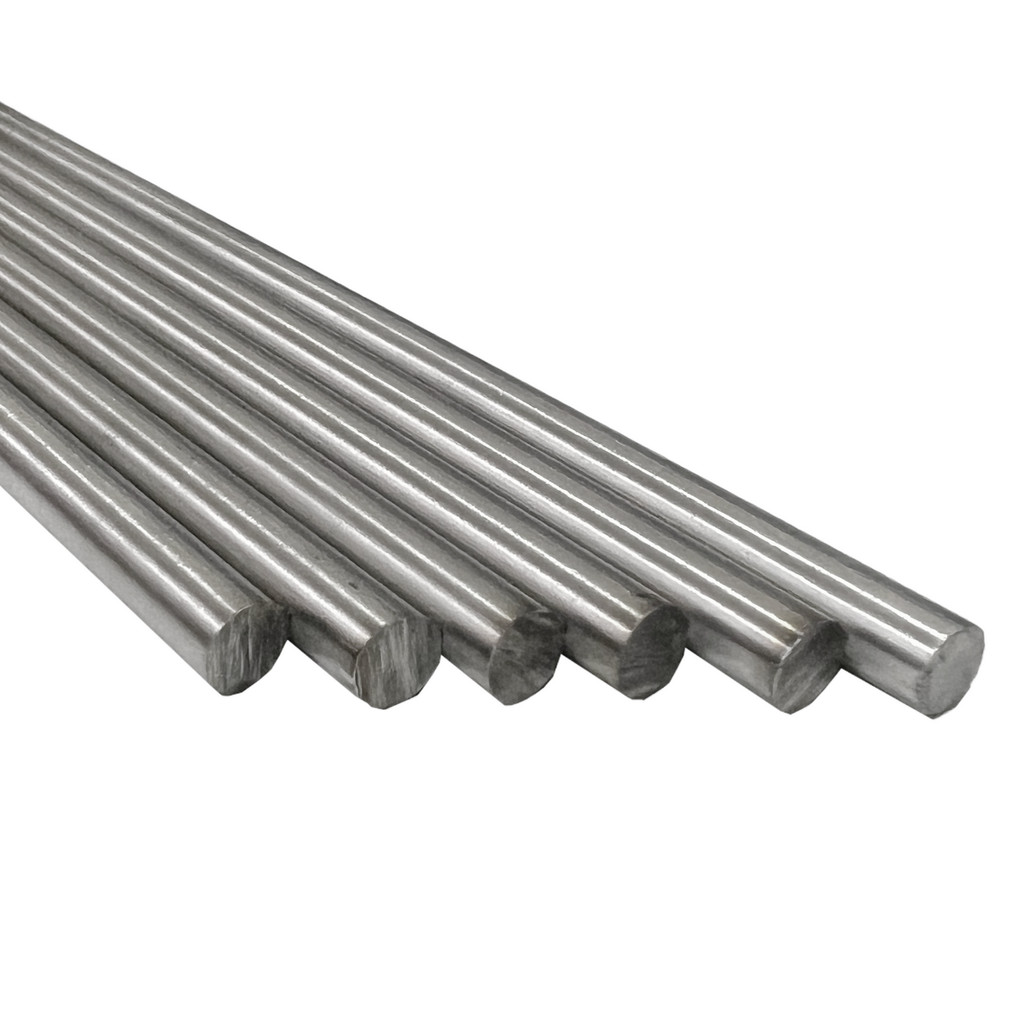 Kit Com 6 Barras De Aço Inox Redondas 6mm X 50cm Polida | Shopee Brasil