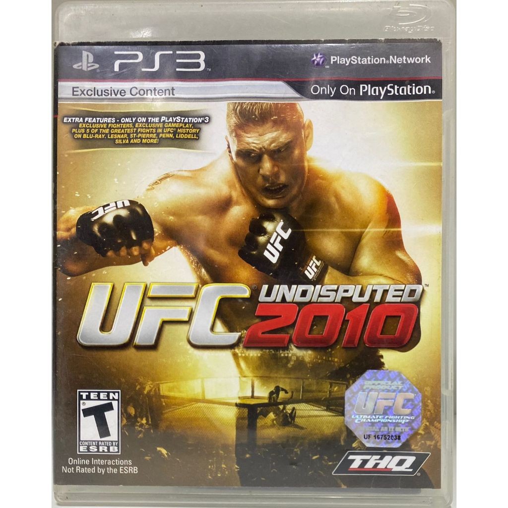 UFC Undisputed 2010 - PS3 - Original | Shopee Brasil