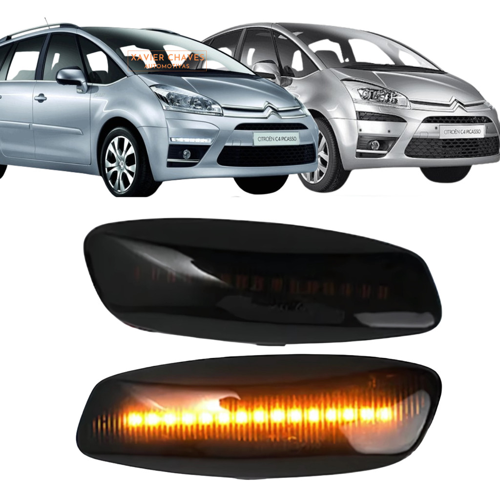 Par Pisca Seta Retrovisor Led C4 Grand Picasso 2008 até 2014 | Shopee ...