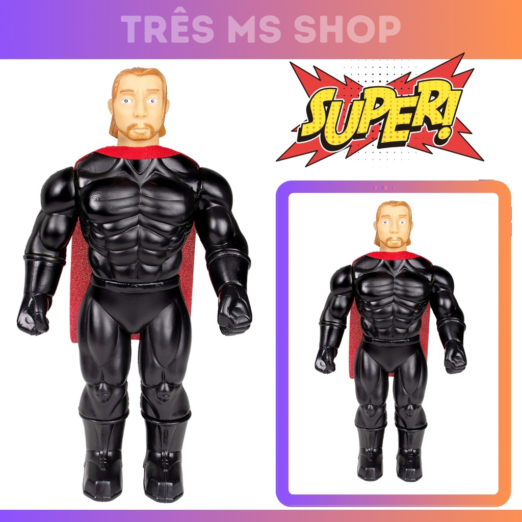 Boneco Super-Herói Homem Raio Exclusivo Realista Contenders | Shopee Brasil
