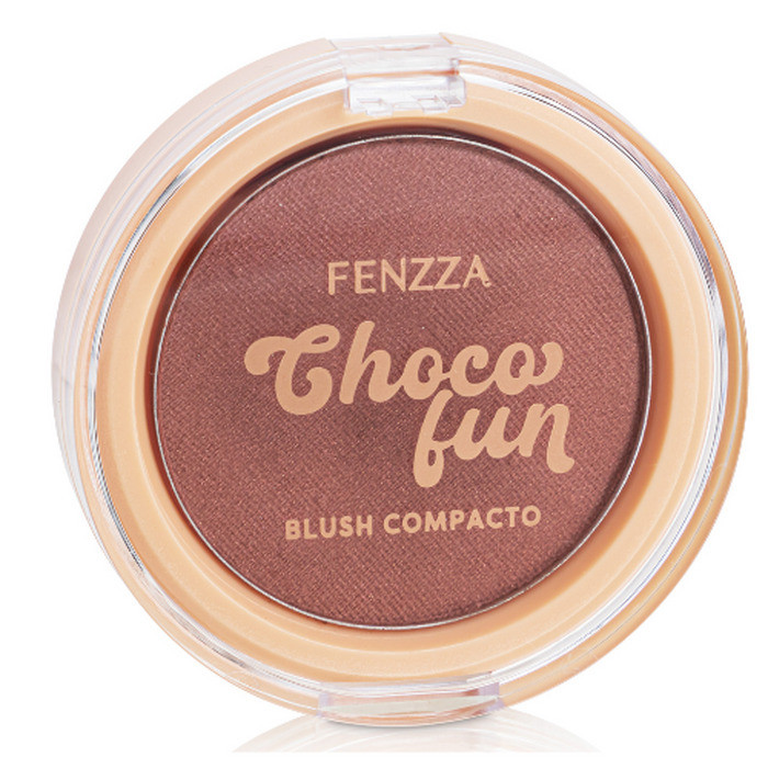 Blush Compacto - Linha Choco Fun - Fenzza | Shopee Brasil