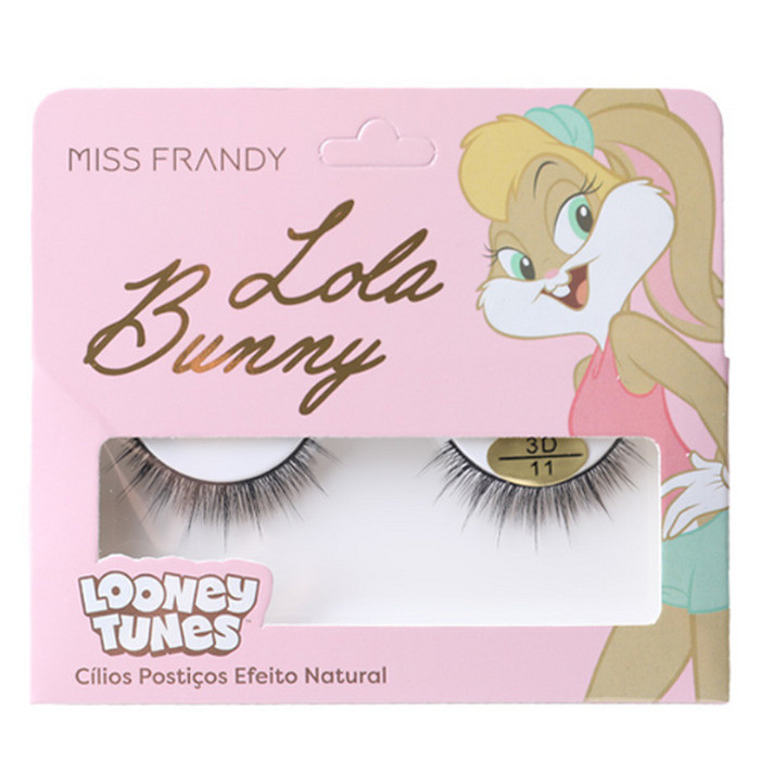 Cilios Postiços 3D - Linha Lola Bunny - Miss Frandy | Shopee Brasil