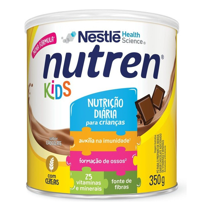 Suplemento Alimentar Infantil Nutren Chocolate 350g | Shopee Brasil