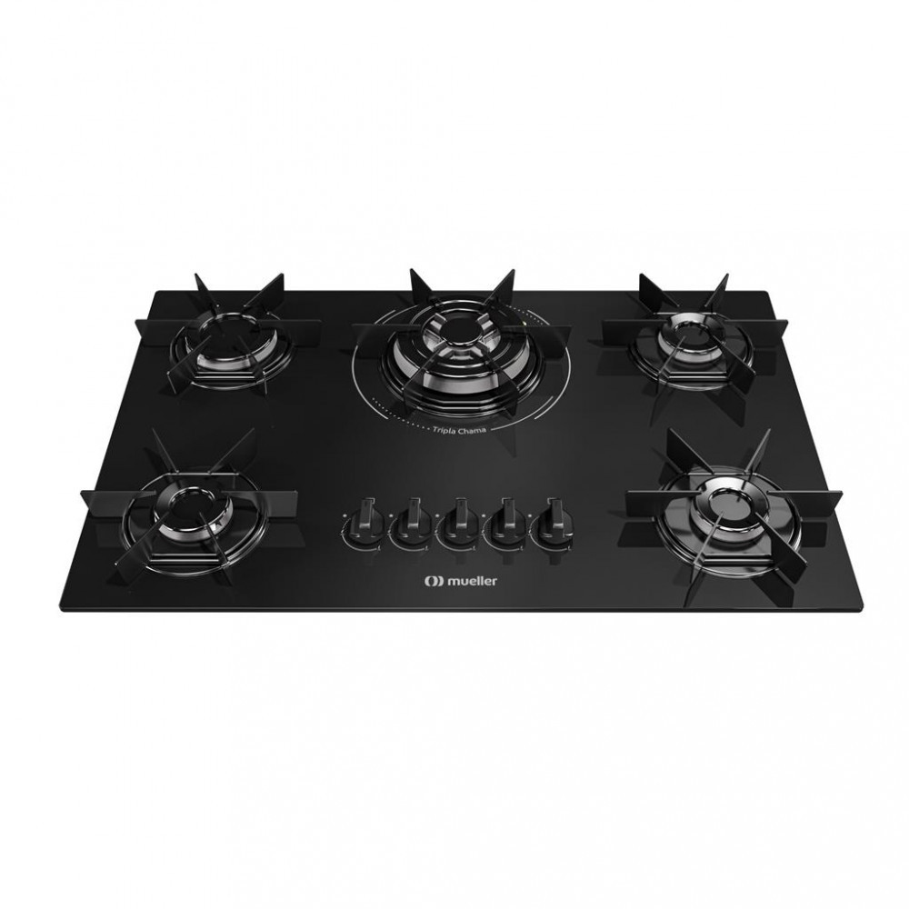 Cooktop 5 Bocas Tripla Chama MCG5BC Mueller | Shopee Brasil