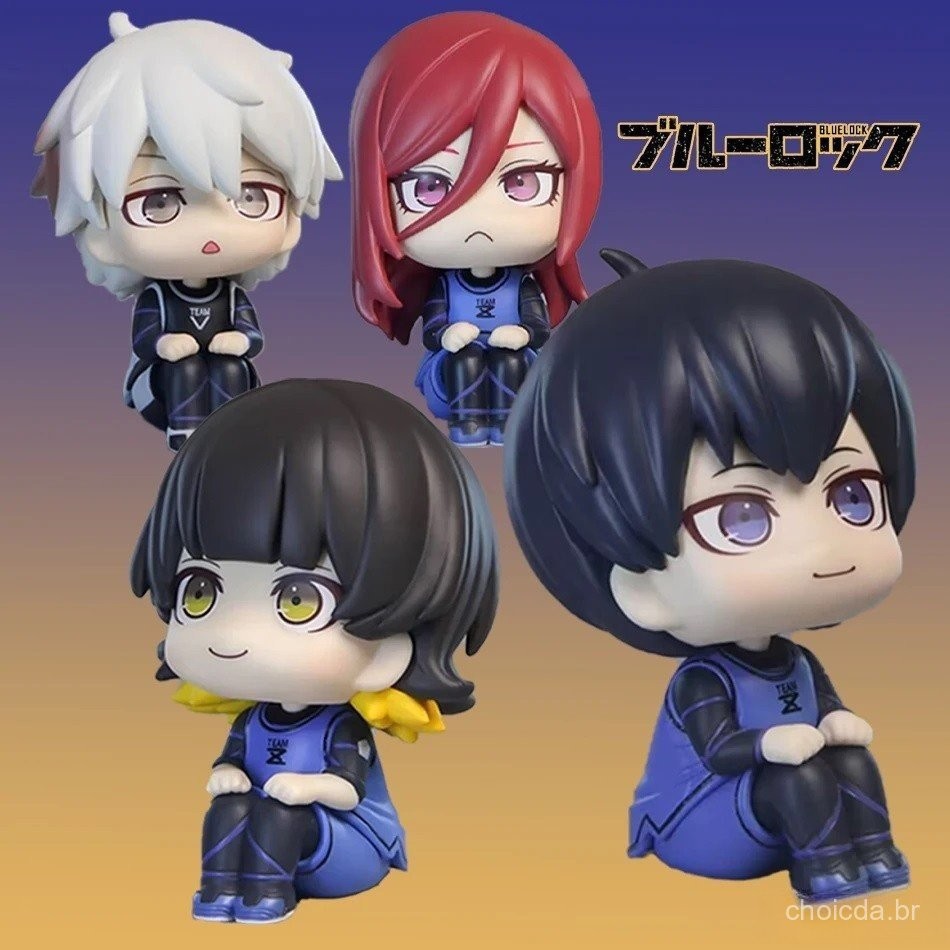 Personagens de Anime Blue Lock Isagi Yoichi Hyakushou Yagami Nagi ...
