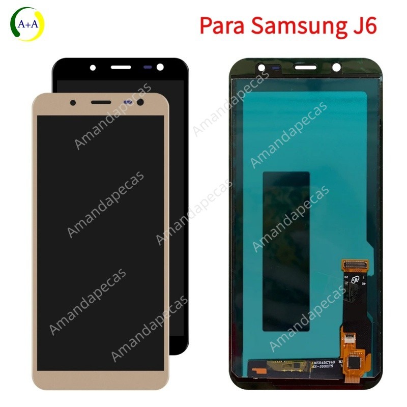 Incell original j600 lcd touch screen para samsung galaxy j6 2018 tela master | Shopee Brasil