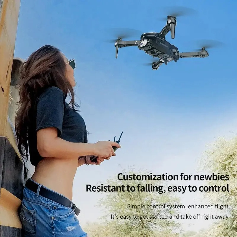 Drone XS9 Pro - Kit até 3 Baterias, Câmera 4K HD, Wi-Fi +Bag | Shopee ...