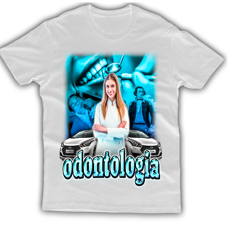 Camiseta Meme ODONTOLOGIA GIRL | Shopee Brasil