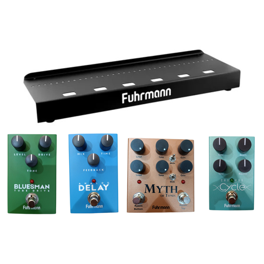 Kit 4 Pedais Fuhrmann para Guitarra e Pedalboard 54x18 | Shopee Brasil