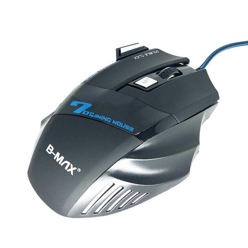 Mouse Gamer USB alta precisão jogos Black 2400dpi B-Max X7 | Shopee Brasil