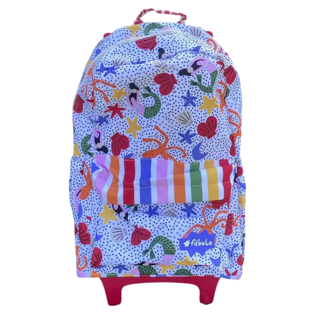 Mochila Carrinho Fábula Zumzum Sereia | Shopee Brasil