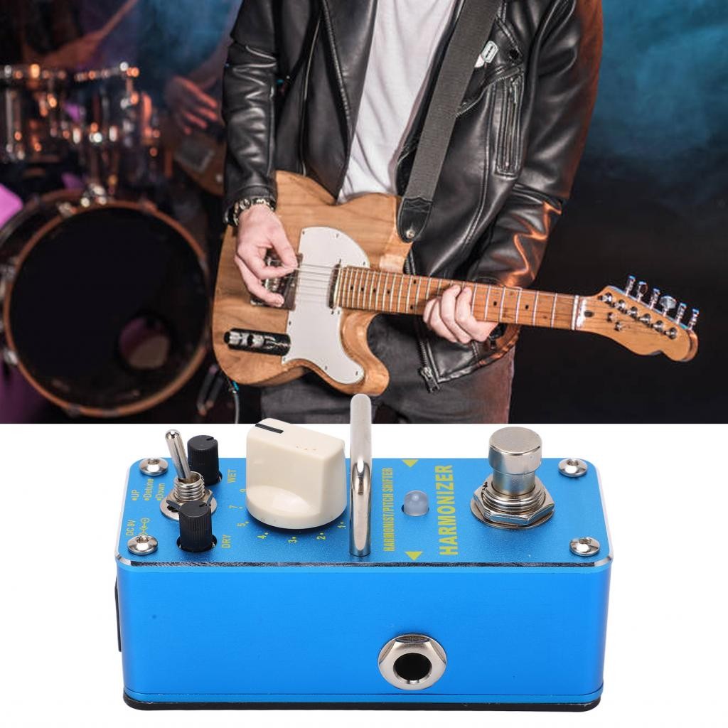 Pitch Shifter Pedal 100 Ohms Output 470k Input Electric Guitar Pedals ...