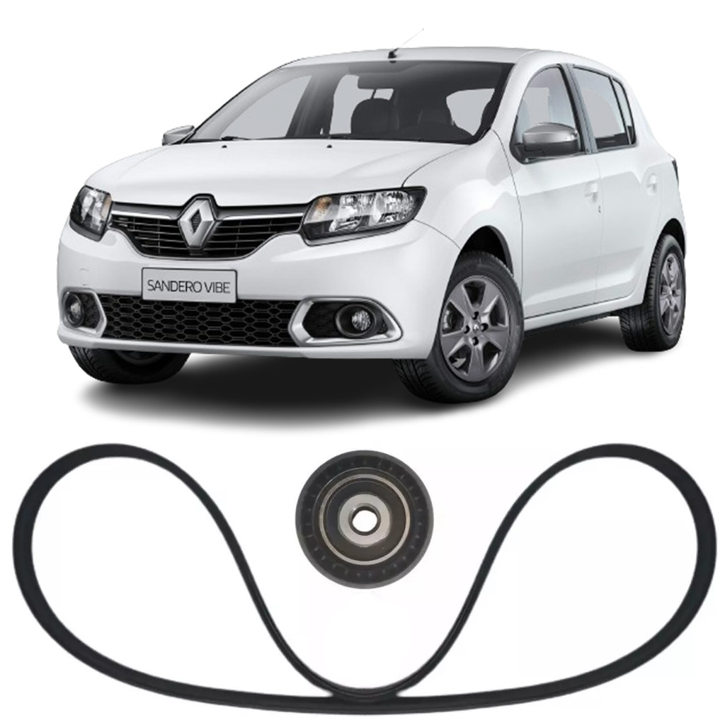 Kit Correia Alternador Original Renault Logan 2014 a 2019 7701477540 ...