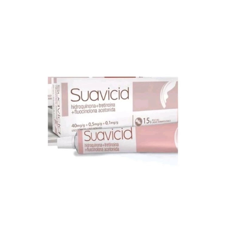 Pomada Clareadora De Manchas Em Creme Suavicid | Shopee Brasil