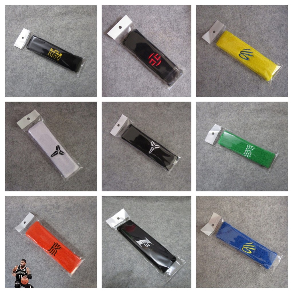 50 modelos indispensáveis!Tiara esportiva Kobe/Curry/James Star Lenço ...