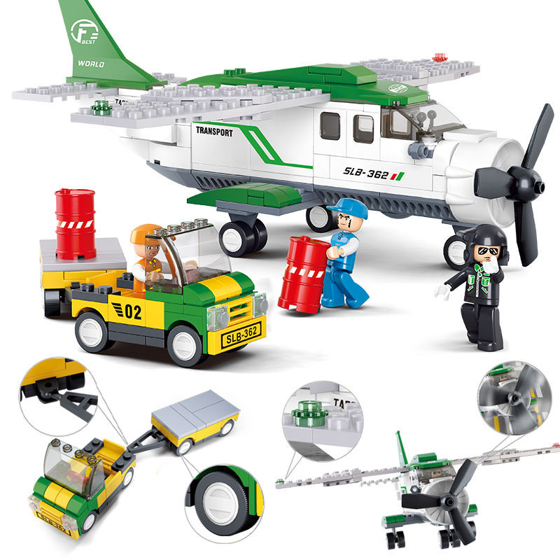 Nova loja pronta estoque compatível Lego companhias aéreas avião ...