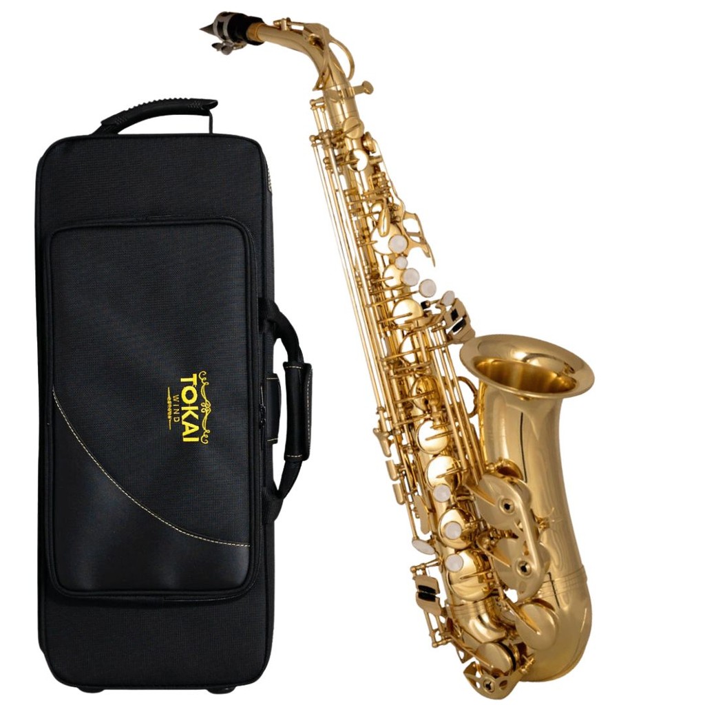 Sax Alto Tokai TSA-200L Laqueado PROFISSIONAL | Shopee Brasil