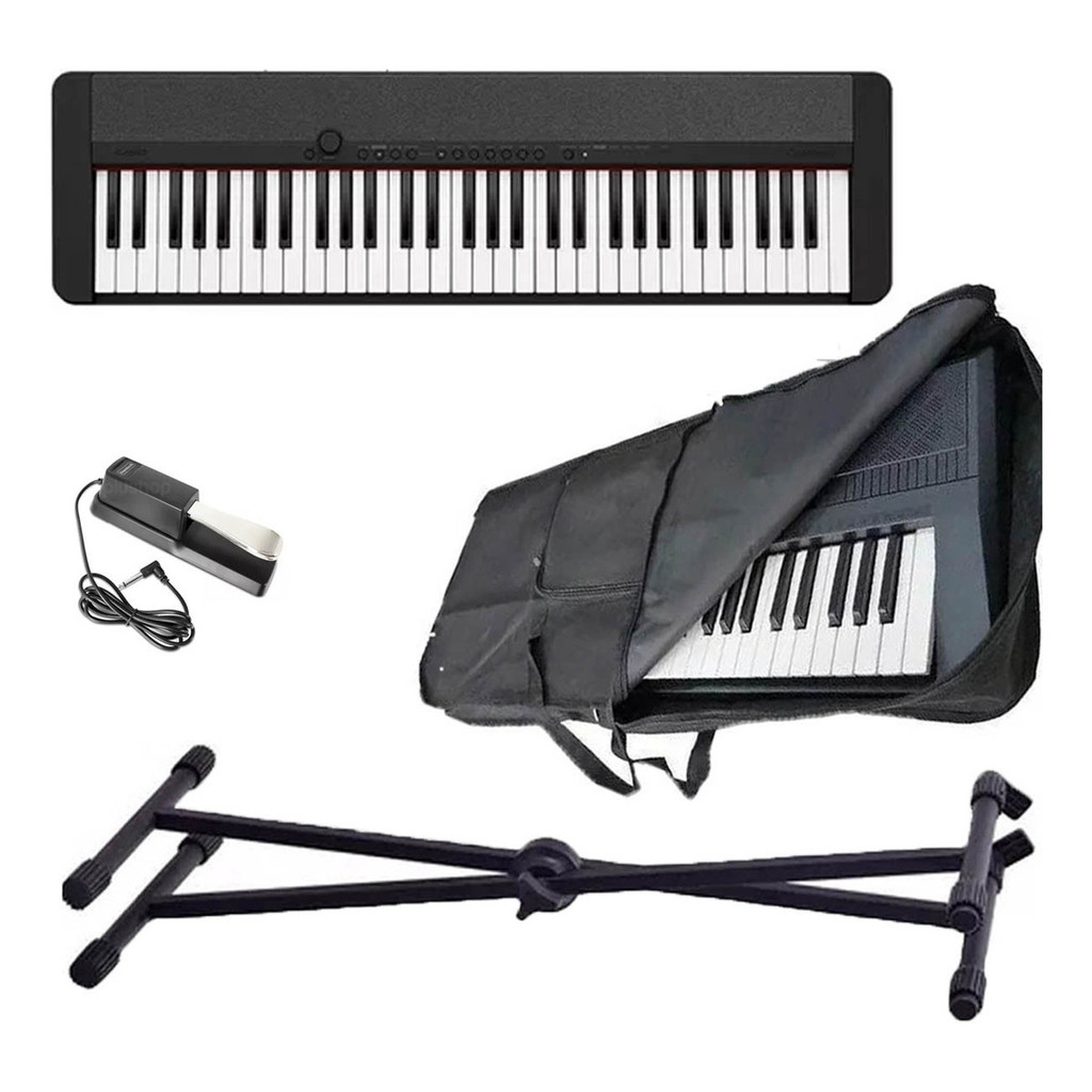 Teclado Casio Casiotone Cts1 110v/220v C/ Acessórios | Shopee Brasil
