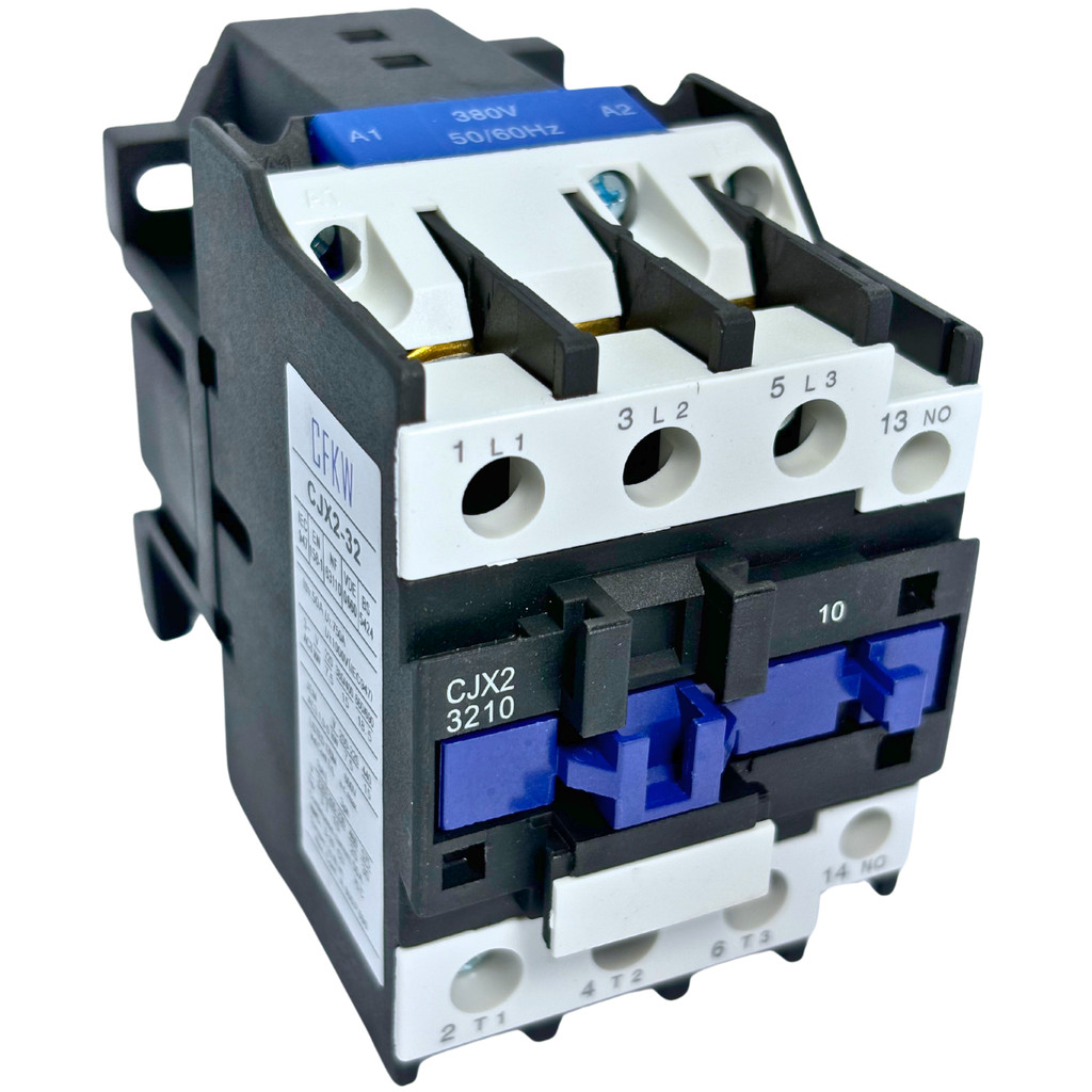 Contator Tripolar 3210 32a 3p+1na Bobina 380v 50/60hz CFKW | Shopee Brasil