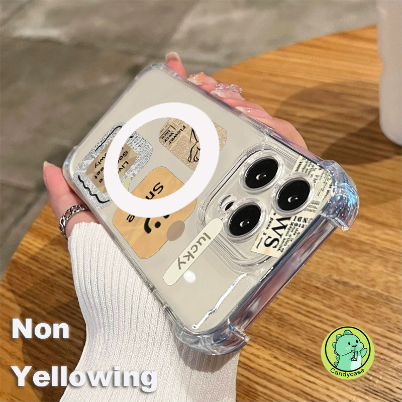 Capa De Telefone Magnética Estilo Ins Para Tecno POP 9 8 7 6 5 4 Lite Air 2 2F Pova 3 2 Pro Neo ...