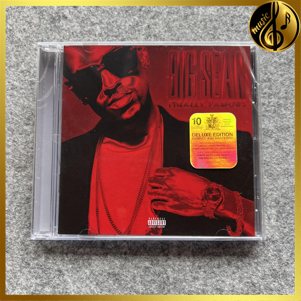 Original Big Sean Finally Famous 10th Anniversary CD Album [Lacrado ...