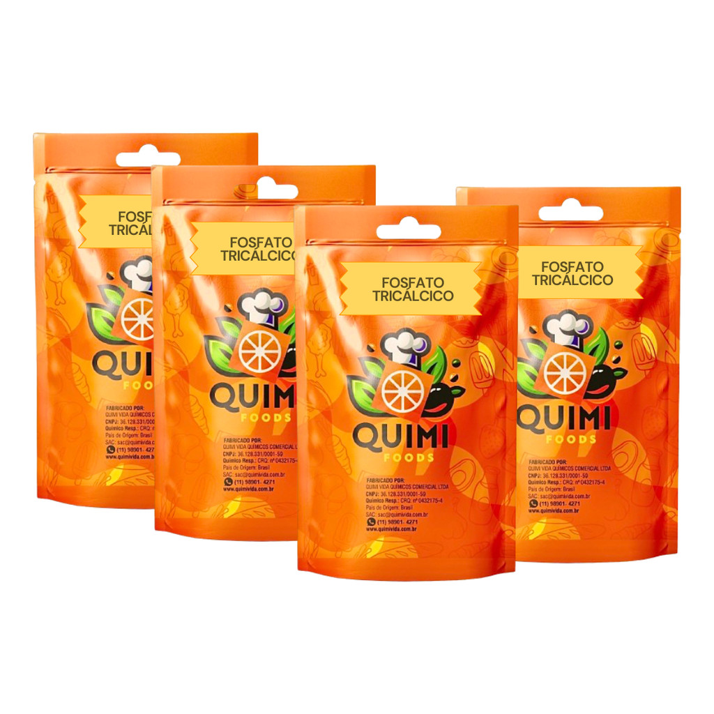 Fosfato Tricálcio Composto De Cálcio E Fosfato 4 Unidades | Shopee Brasil